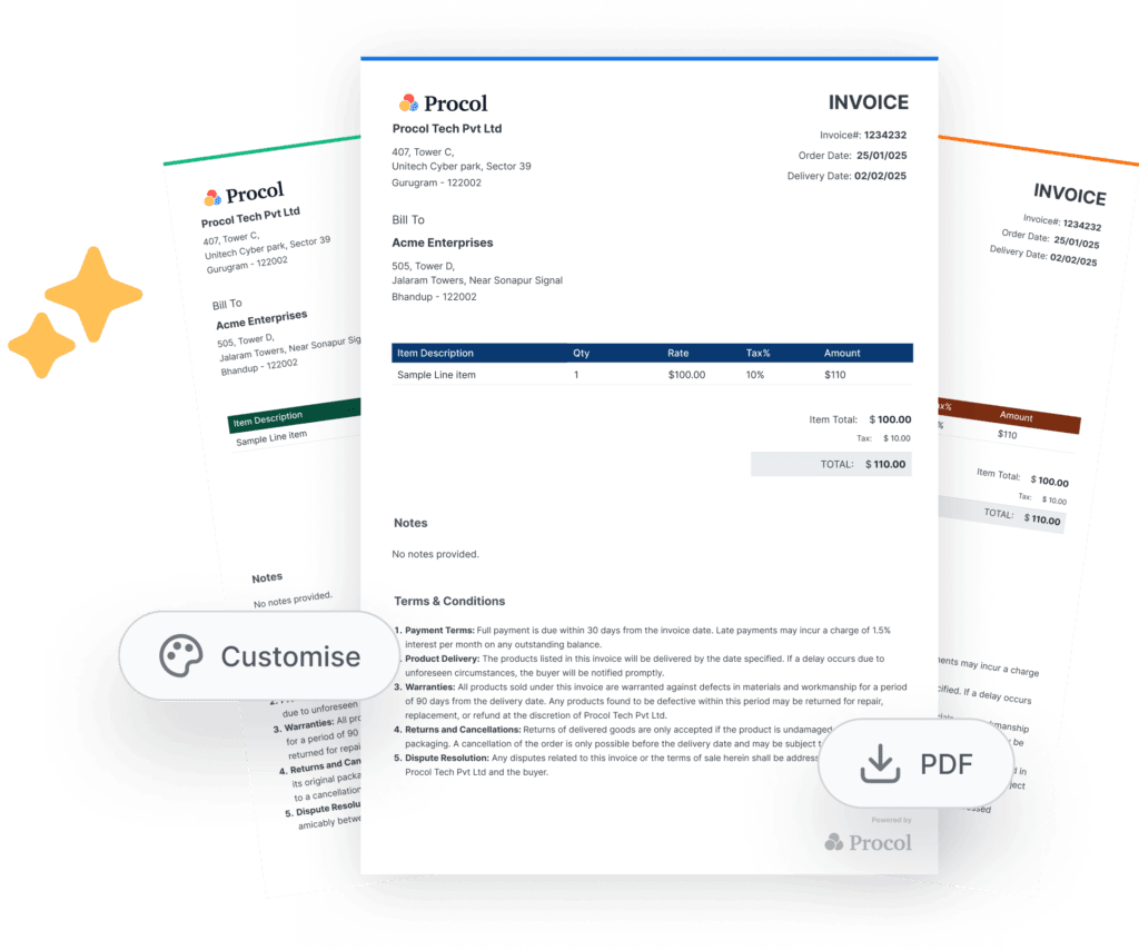 Free Invoice Generator | Create Custom Invoices Online