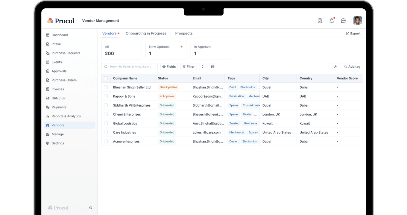 AI Procurement Software: Automate Source-to-Pay with Procol